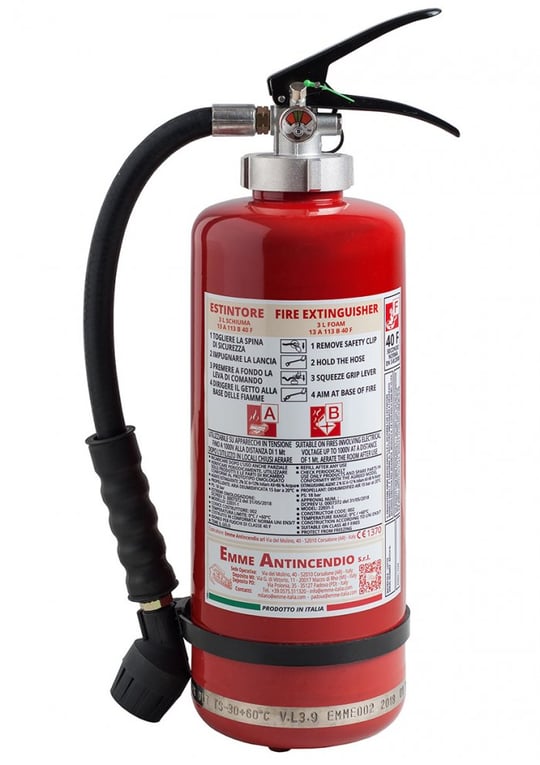 COME SI USA UN ESTINTORE?